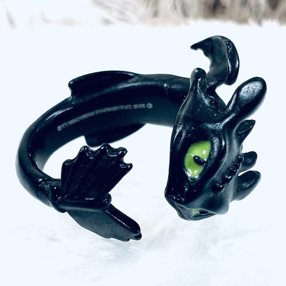 Jewelry | Toothless From How To Train Your Dragon Httyd Sz 6 34 Ring ...